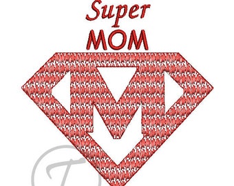 Super Mom Logo | Etsy