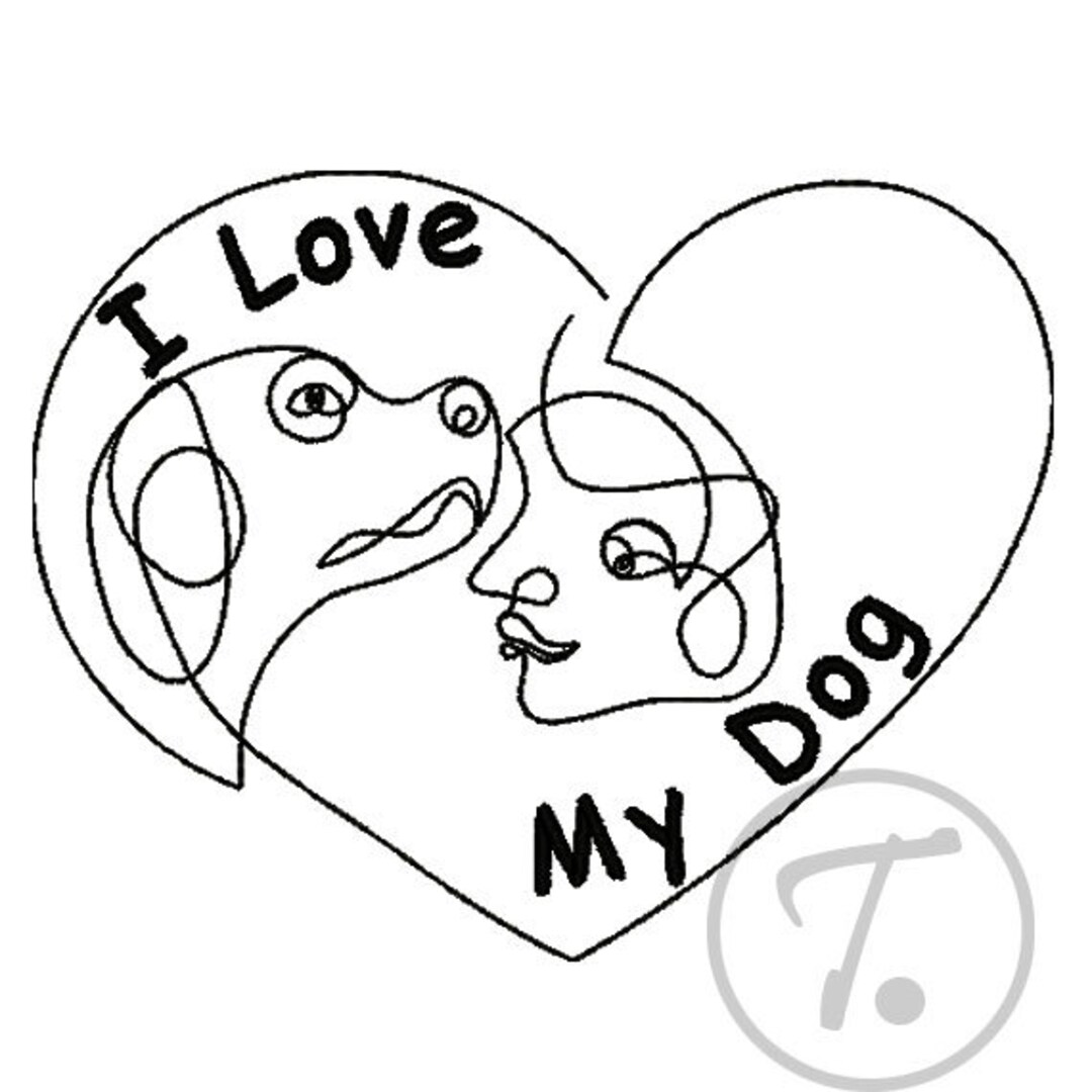 Dog Embroidery Design. Emblem for Pets. Design in 4 Sizes. for Dogs ...