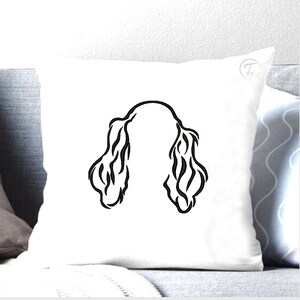 Cocker Spaniel Ears Design. Embroidery Design of Dogs Ears Outline. 4 ...