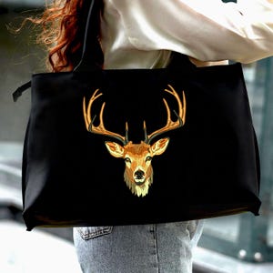 Embroidery Design of Deer in 3 Sizes. Wild Animal Deer. Design of ...