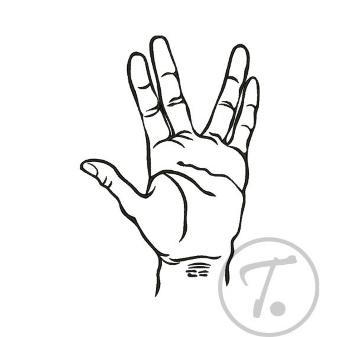 Symbol for Long Life. Embroidery Design in 4 Sizes. Long and Prosperous ...