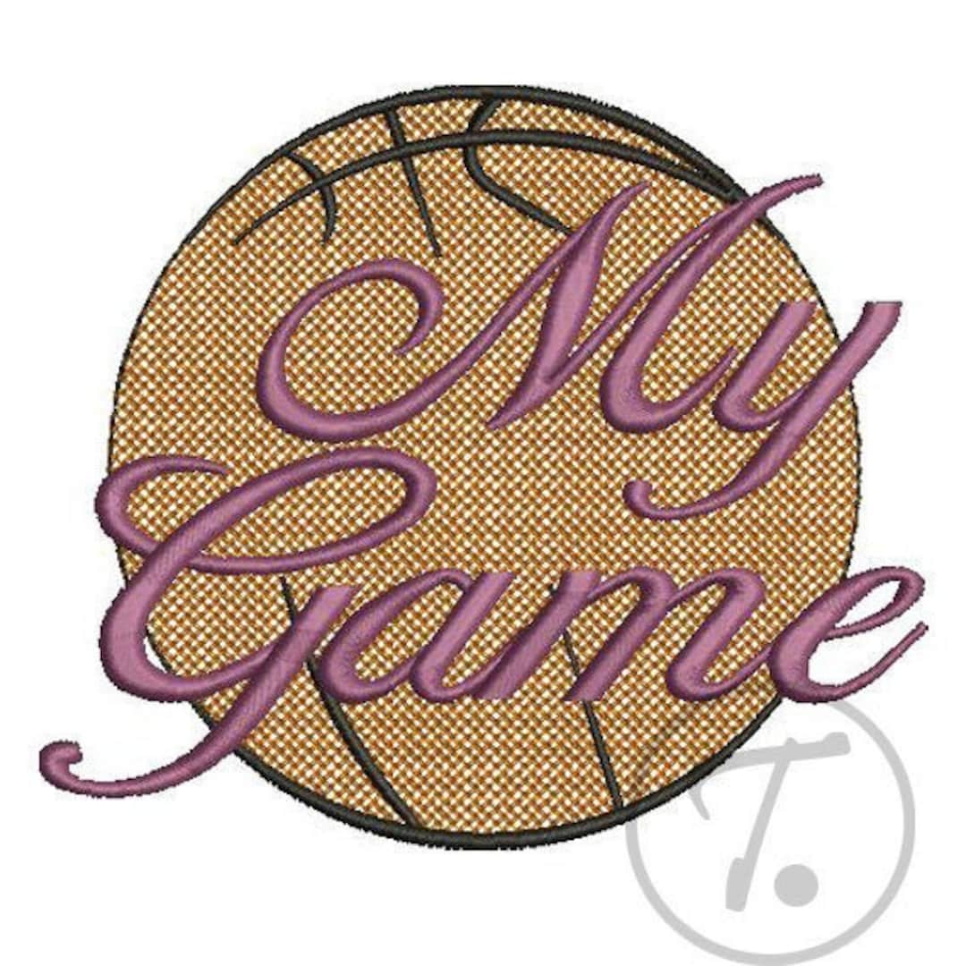 Sport Embroidery Basketball Ball Basketball Embroidery Design - Etsy