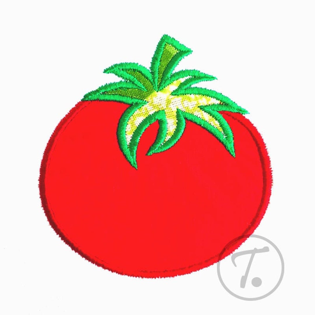 Applique for Kitchen. Tomato in 3 Size. Easy Applique for Beginners ...