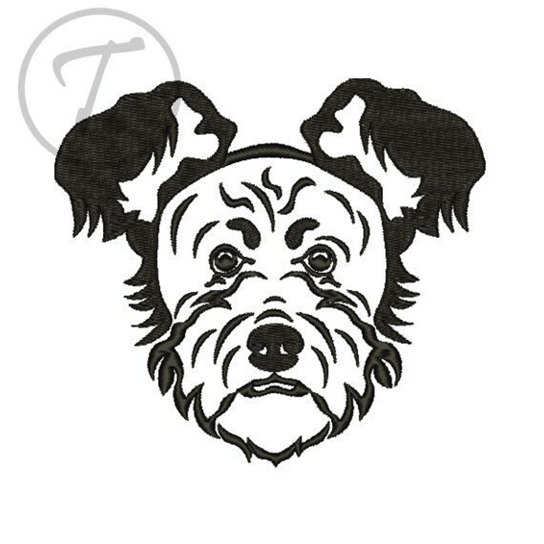 Hungarian Pumi Dog Embroidery Design. Dogs Embroidery in 4 Size. Pet ...