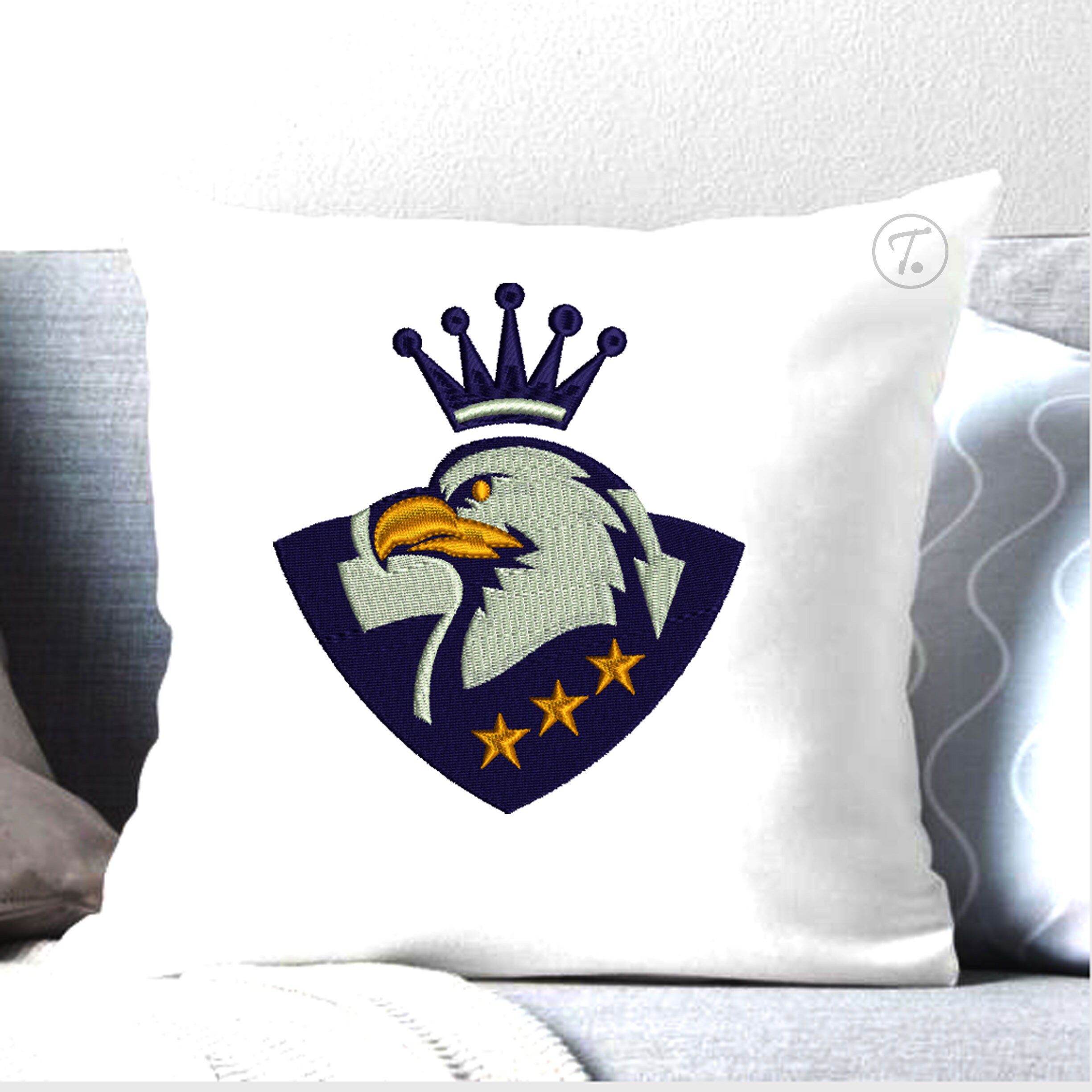 Eagle Embroidery Design Mascot. Design of Eagle. Embroidery | Etsy