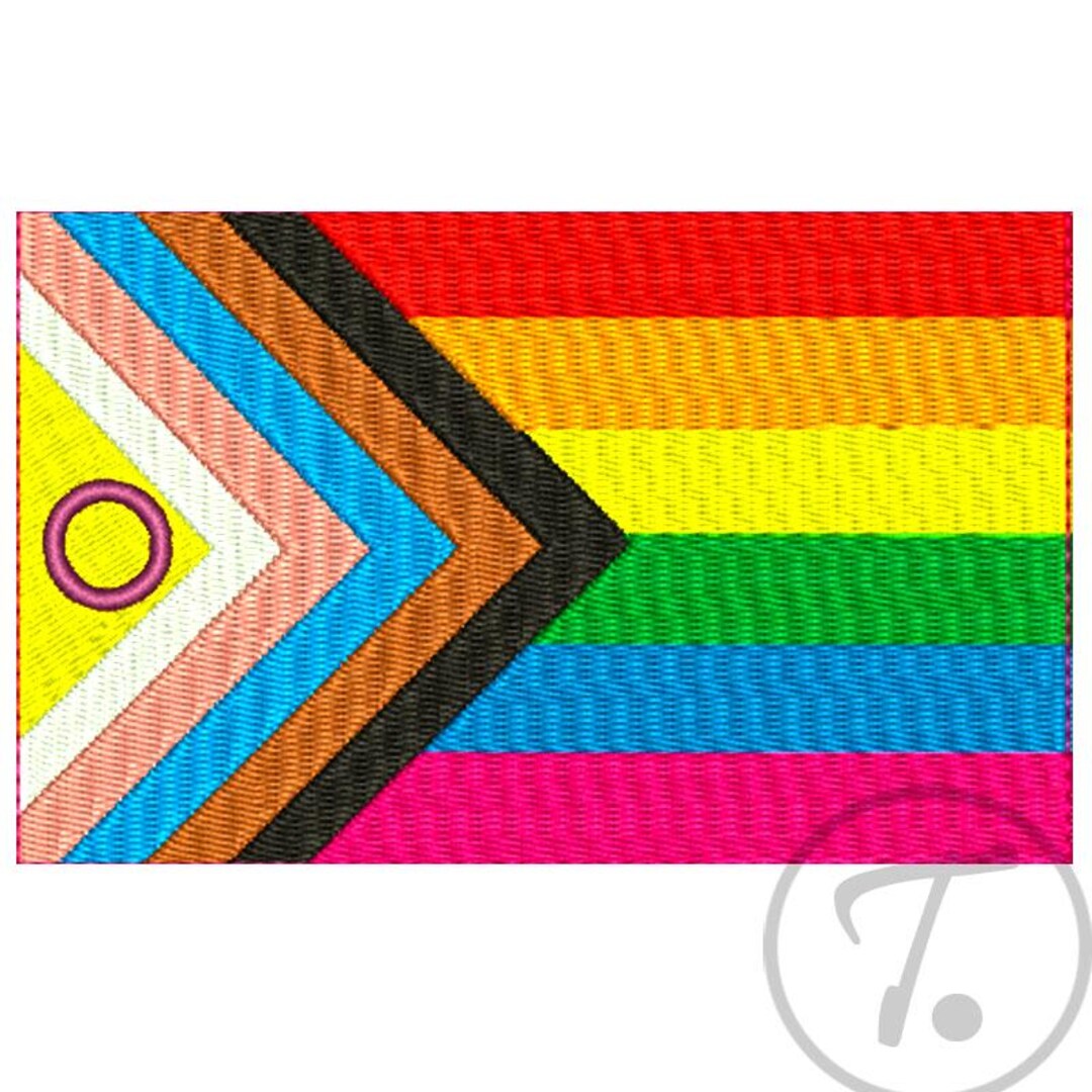 LGBT Pride Flag Embroidery Design: (2x2 to 5x7 Inch) Pattern (digital ...