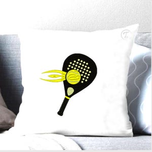 Padel Tennis Embroidery Design. Sport Embroidery Design. Design of ...