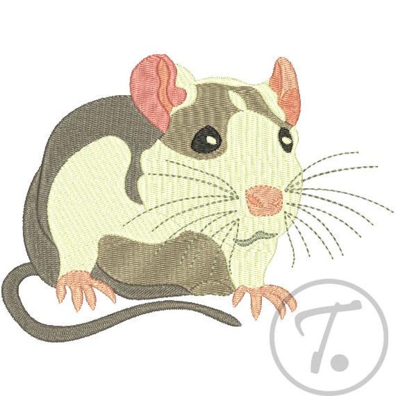 Rat Embroidery - Etsy