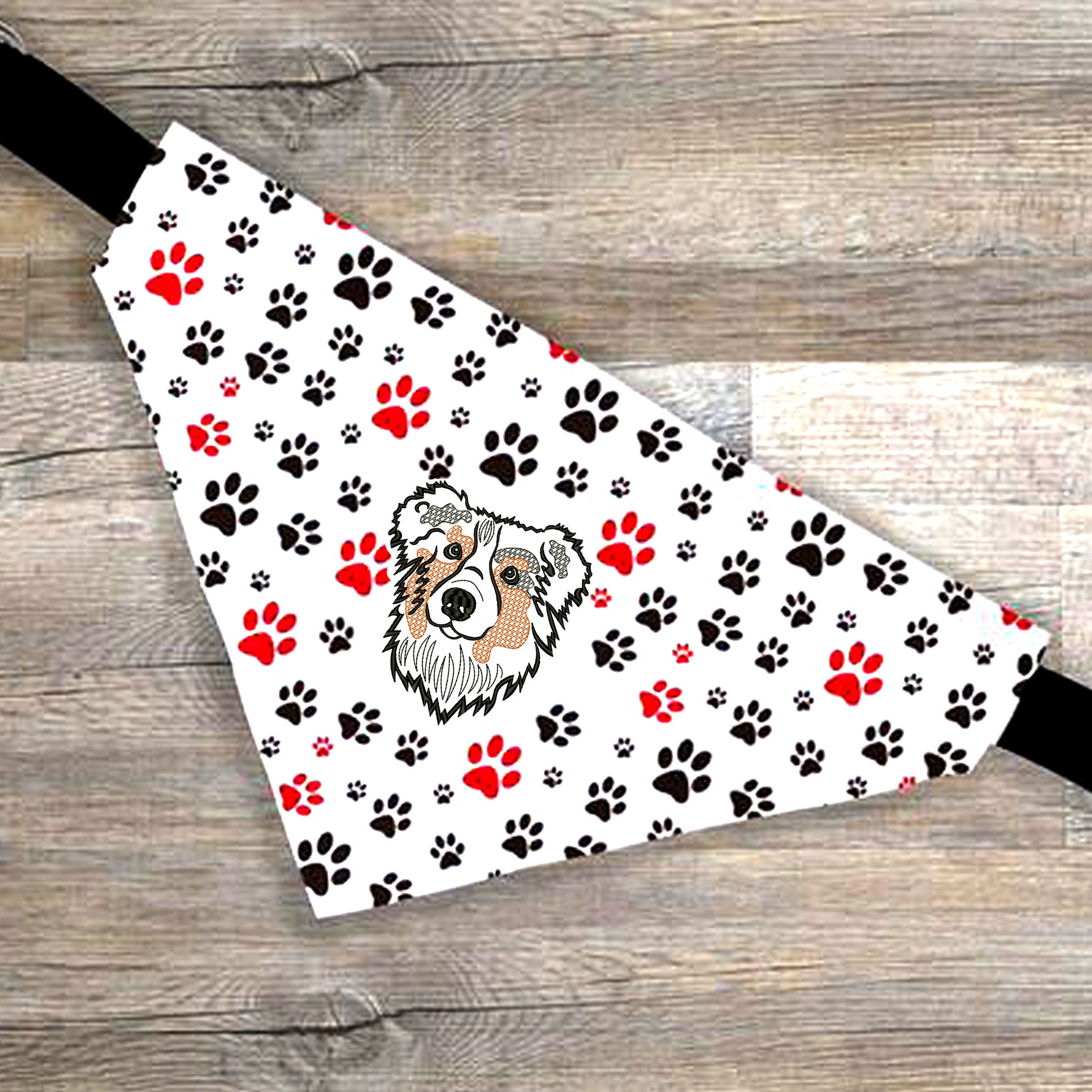 Australian Shepherd Dog Embroidery Design. Shepherd Dogs - Etsy