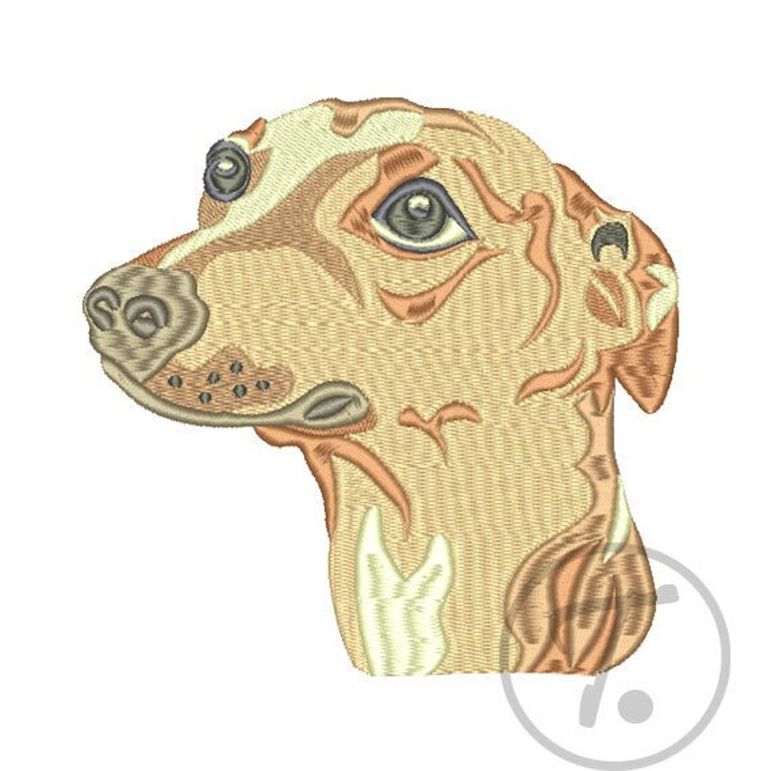 Whippet Dog Embroidery Design. Whippet Dogs Embroidery in 4 Size. Pets ...