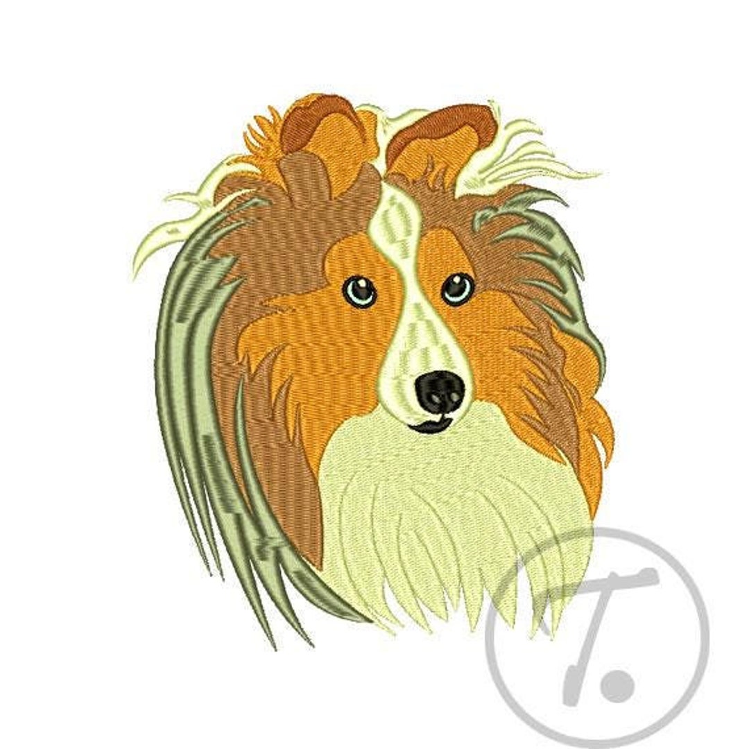 Shetland Sheepdog Embroidery Design: Sheltie Pet (digital Pattern) - Etsy