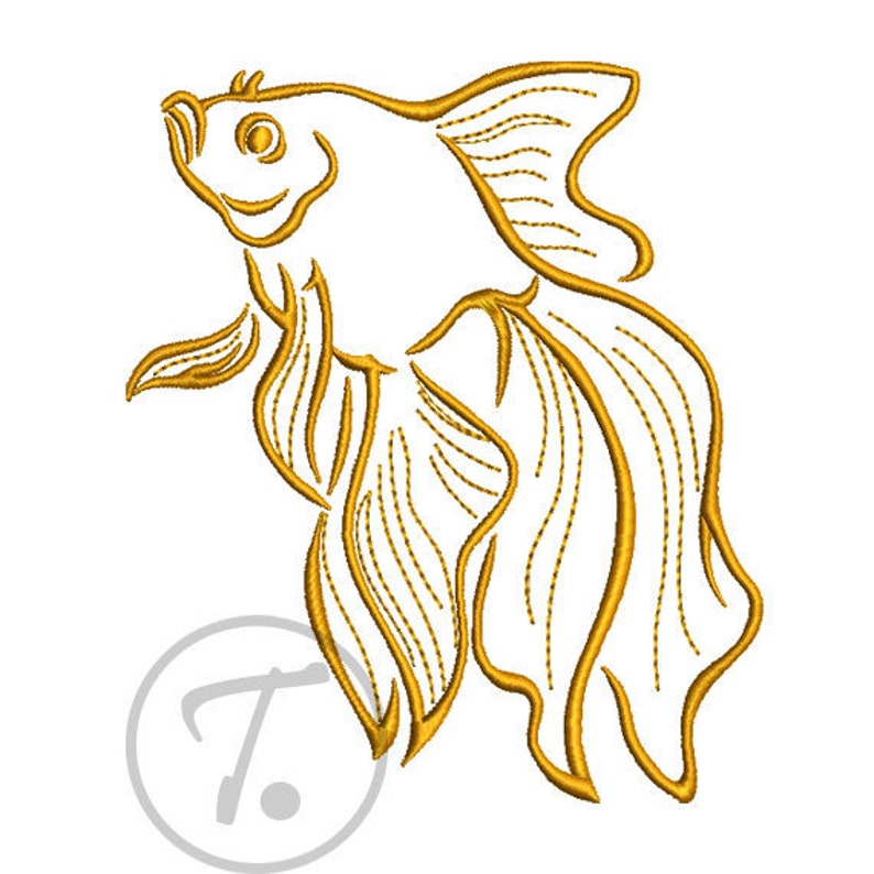 Fishes Embroidery Design. Tropical Fish. 4 Sizes. Aquarium - Etsy