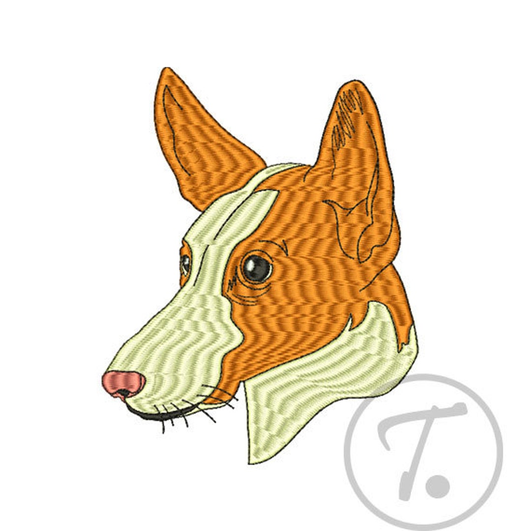 Whippet Dogs Embroidery Design in 4 Size. Embroidery Design for Dogs ...