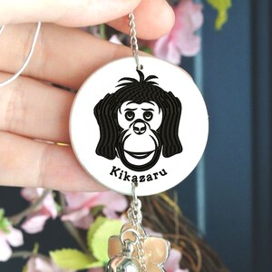 Religious Symbol Embroidery Design. Kikazaru Monkey Embroidery Design ...