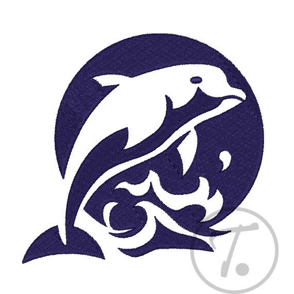 Dolphin Applique - Etsy