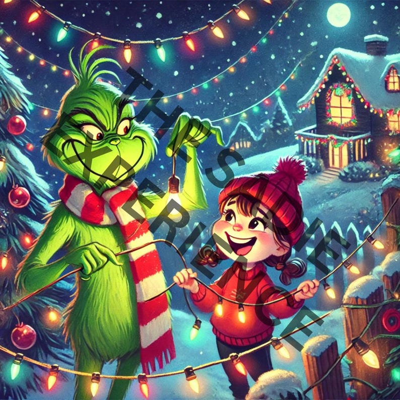 Grinch Christmas Designs Wallpaper PNG Digital File ONLY - Etsy