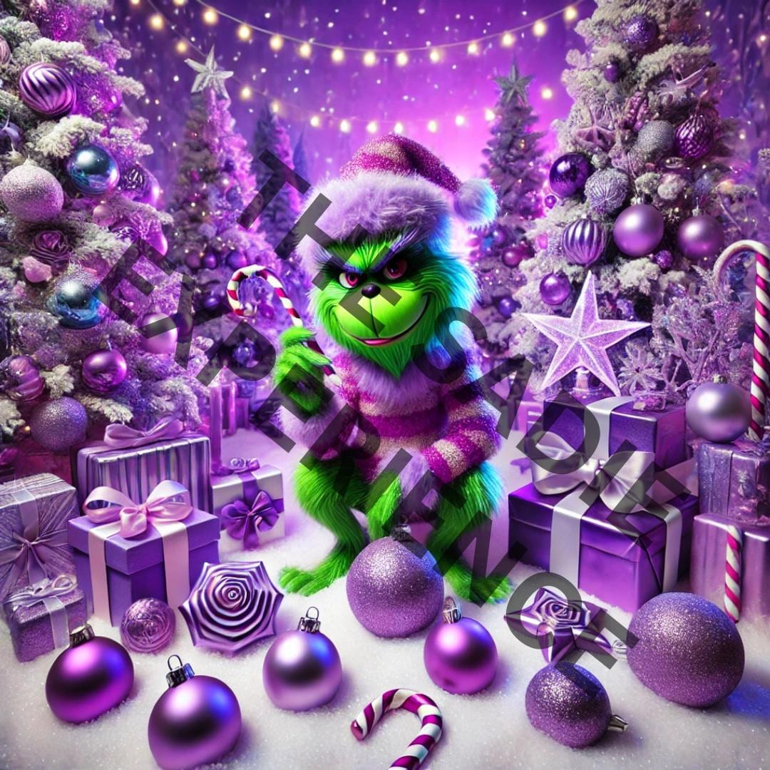 Grinch Christmas Designs Wallpaper PNG Digital File ONLY - Etsy