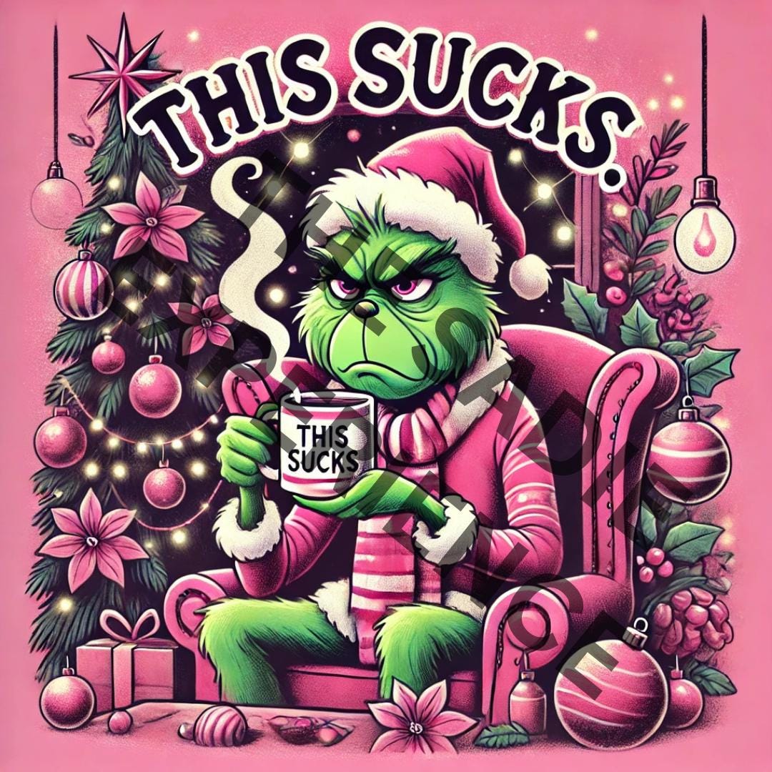 Grinch Christmas Designs Wallpaper PNG Digital File ONLY - Etsy