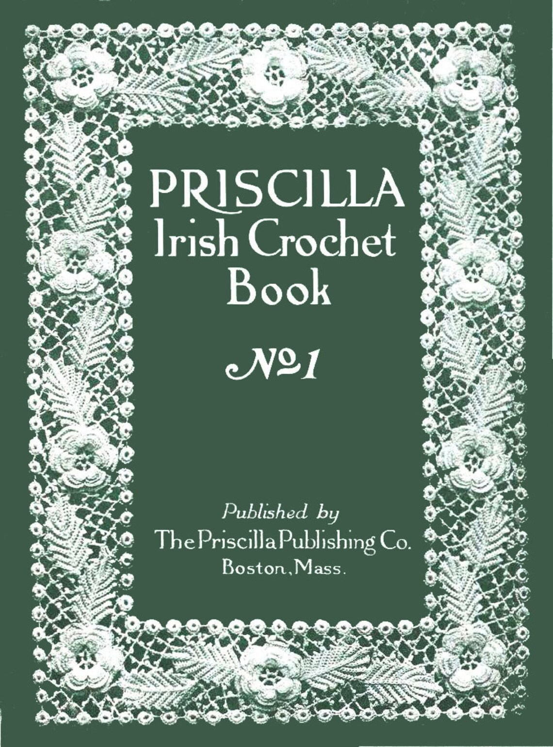 Priscilla Irish Crochet Lace Book 1912 PDF ebook Digital | Etsy