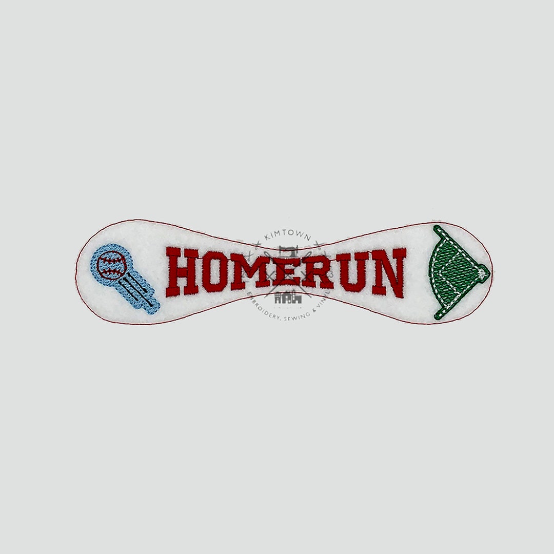 HOMERUN Panel Builder Baseball Template Machine Embroidery Design - Etsy