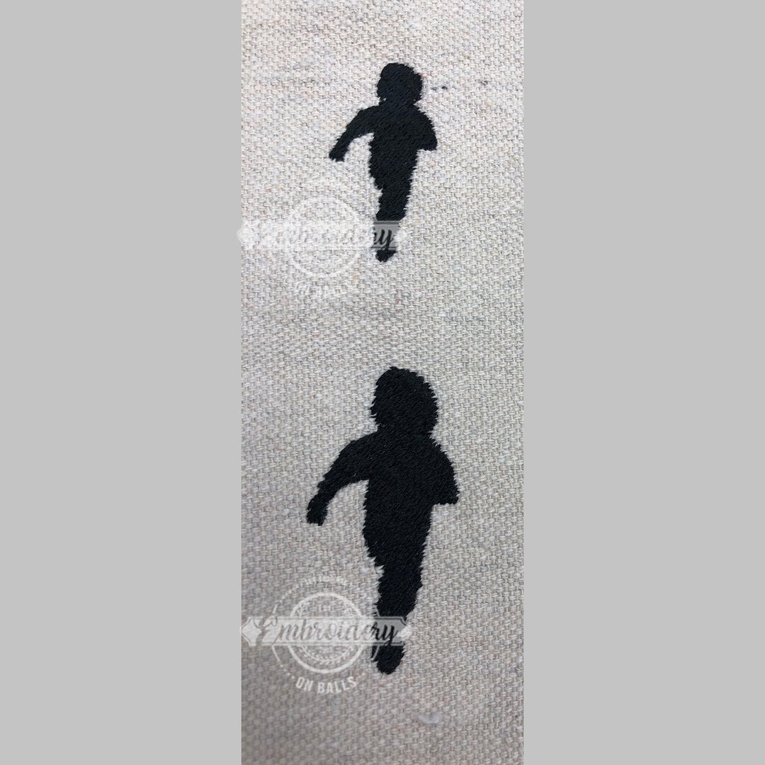 Little Players - Tiny Child Runner - Mini Machine Embroidery Design ...