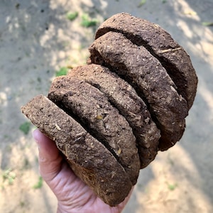 5 Pc 10 Cm Big- Indian Origin Desi COW DUNG CAKE Gobar Upale Kande 180 ...