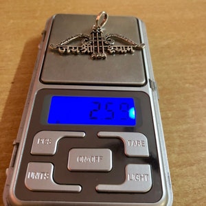 925 Sterling Silver Ai Shri Shyam Pendant, Khatu Shyam Ji Pendant, for ...