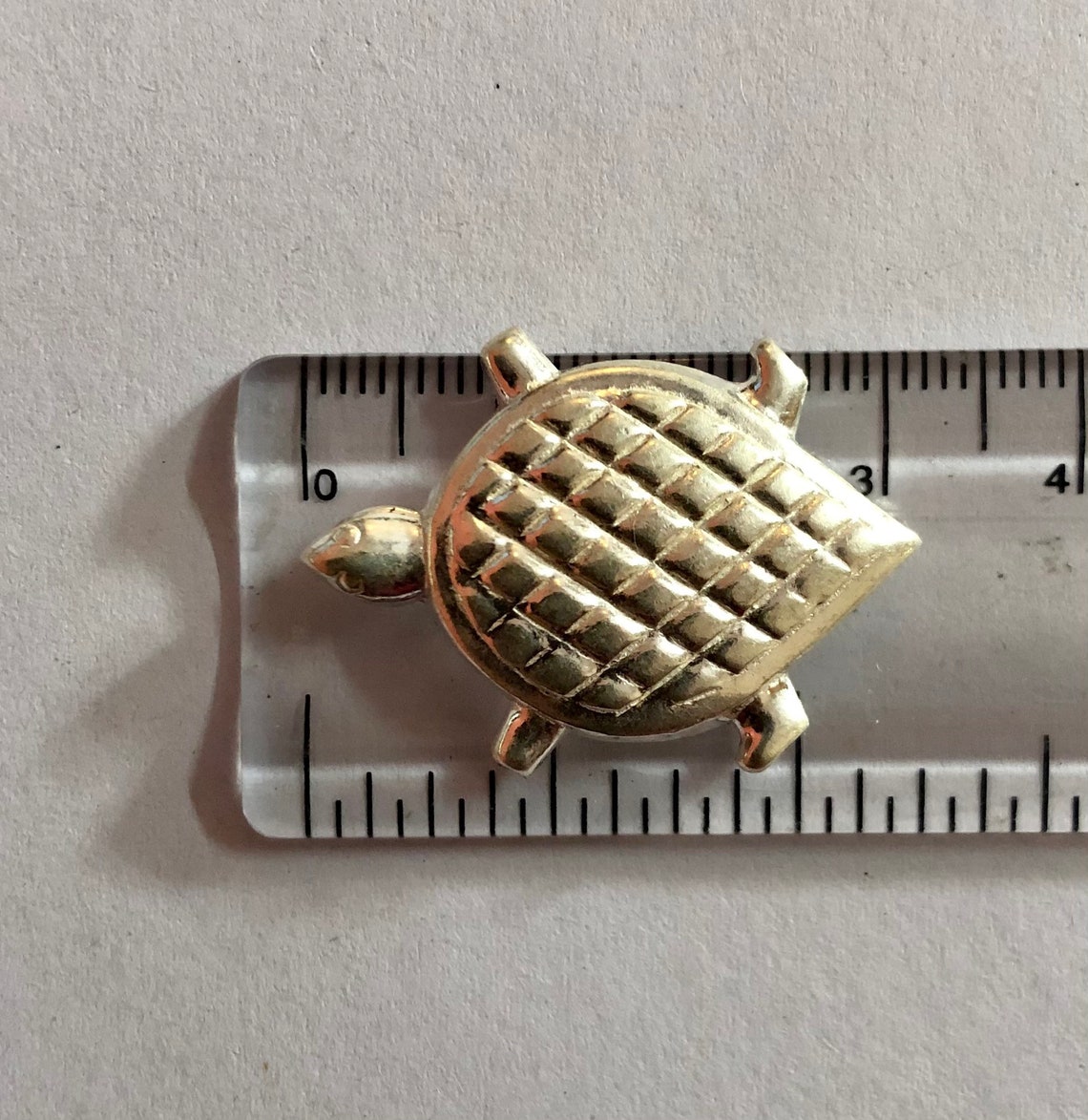 925 Silver Hindu Religious Lord Vishnus Turtle Kachua Kurma Avatar 3.1 ...