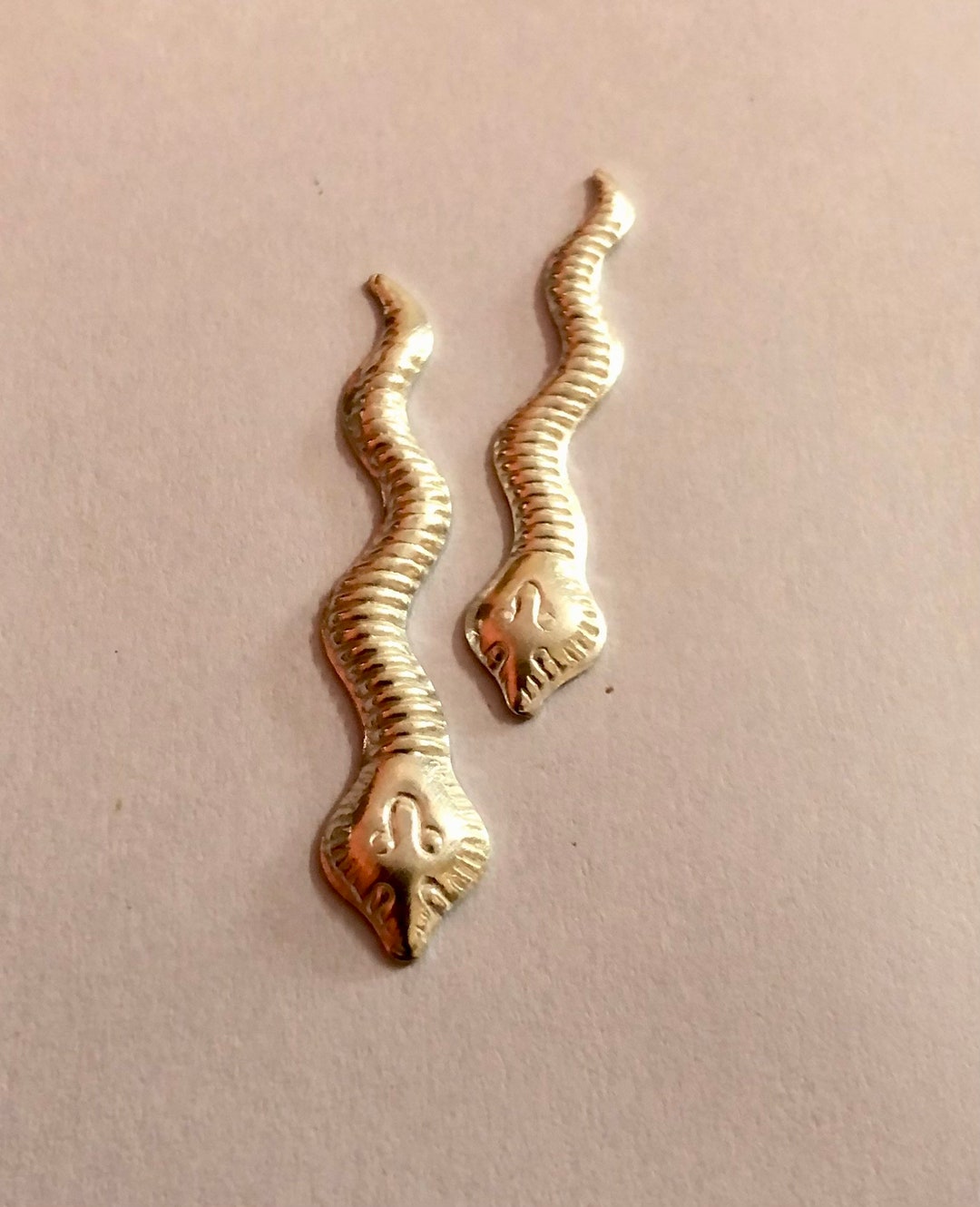 925 Silver Nag Nagin Naag Naagin Joda Snake Pair Kalsarp Dosh Shiva ...