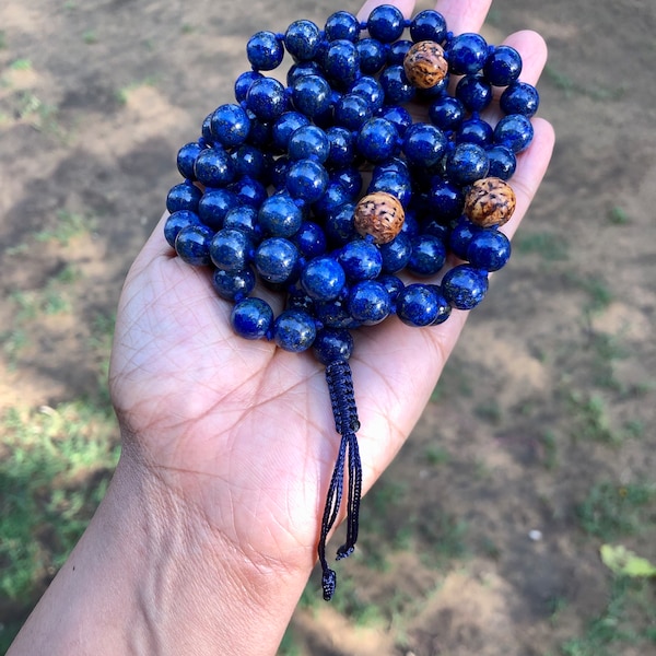 Lapis Lazuli Guru Bead - Etsy
