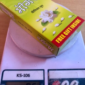 10 Wet Logs 90gm DHOOP Soft Moldable Indian MOGRA JASMINE Fragrance ...