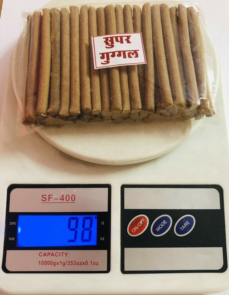 Indian Guggul Incense Sticks (45-50 Pc) - Hand Rolled, Meditation Puja ...