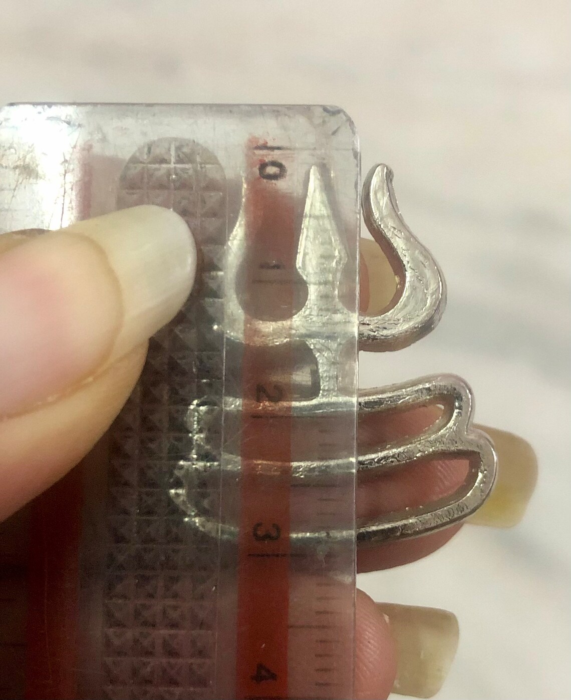 Chandan Tika Tilak Stamp Mould Mold for Forehead in Metal - Etsy