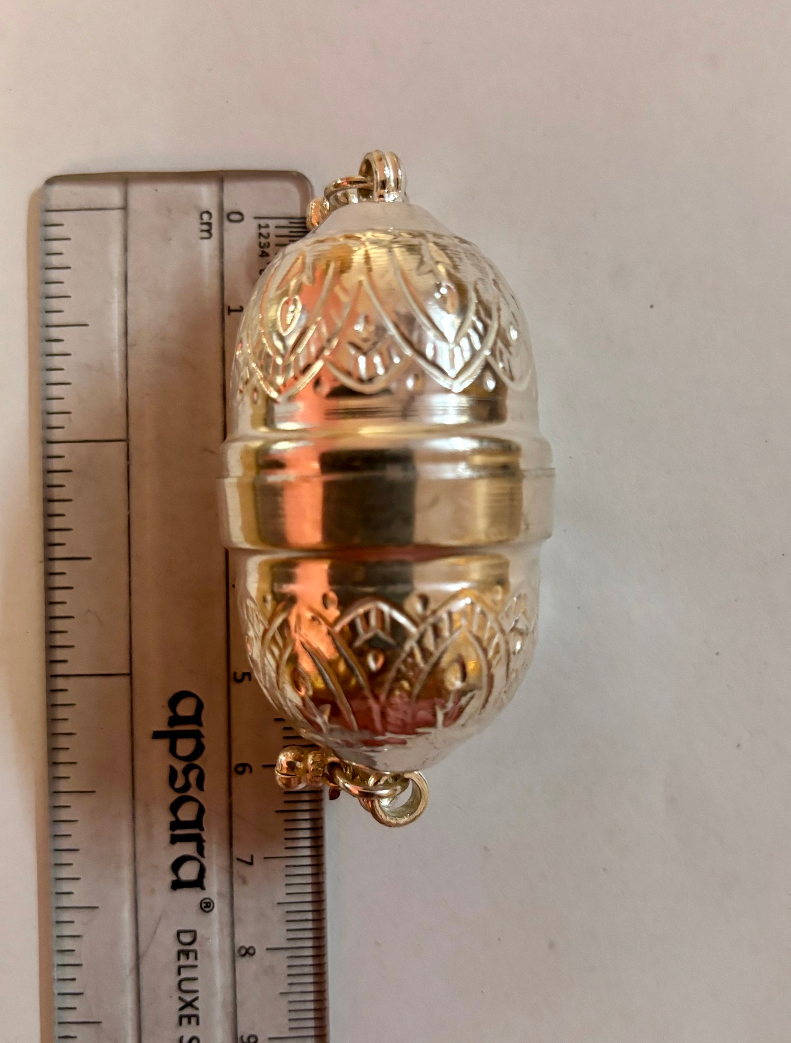 999 Silver Handmade Coconut, Hindu Religious Article, Shriphal, Nariyal ...