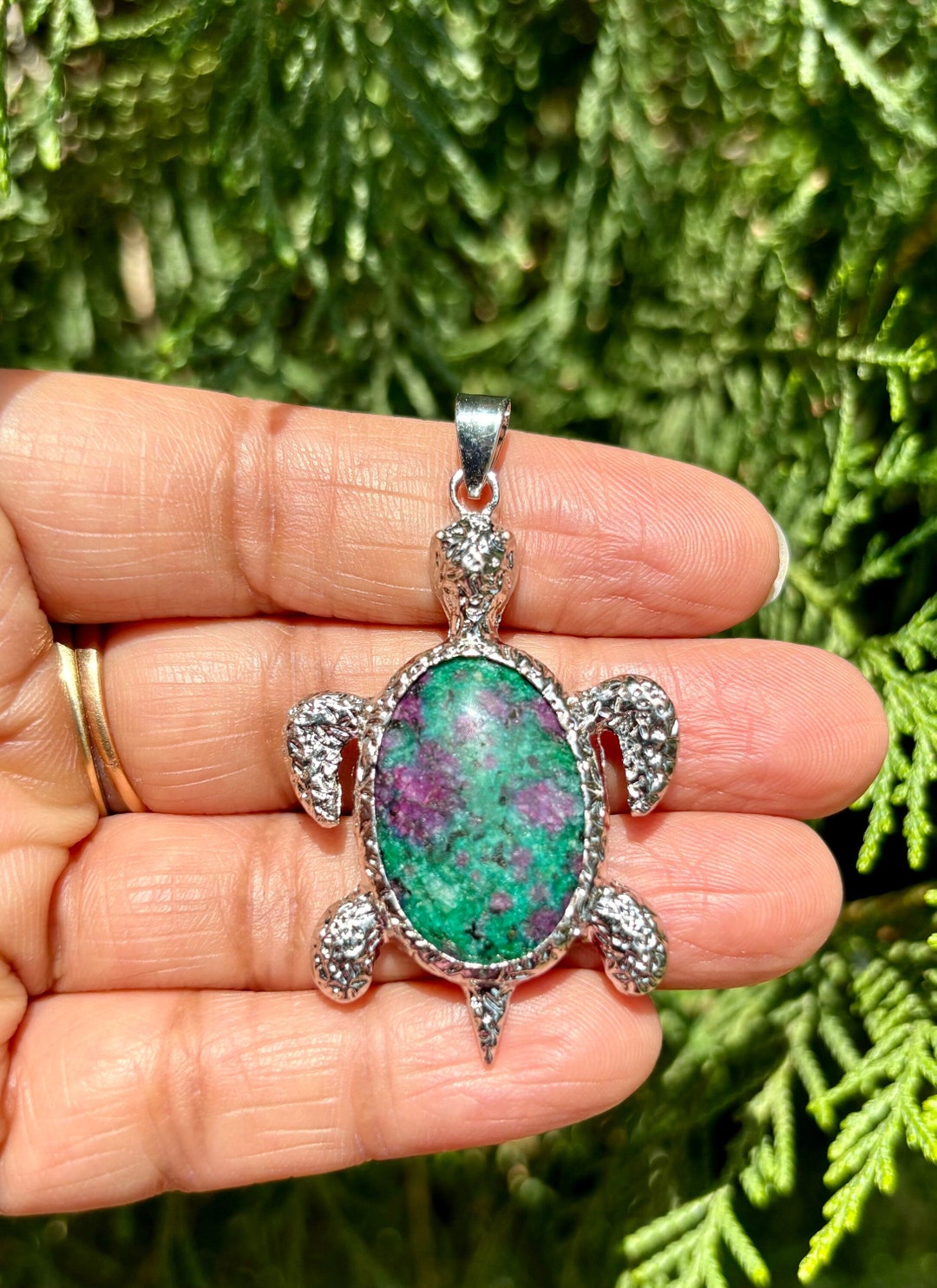 Oxidized Silver Hindu Religious Vishnus Turtle, Tortoise, Kachua ...
