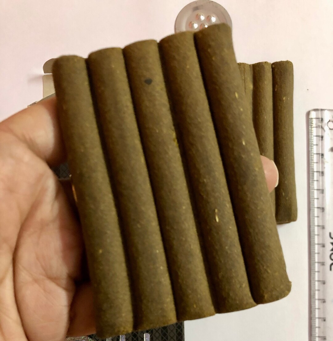 10 Wet Logs DHOOP Soft Moldable Indian GILI, Mixed Fragrances Incense ...