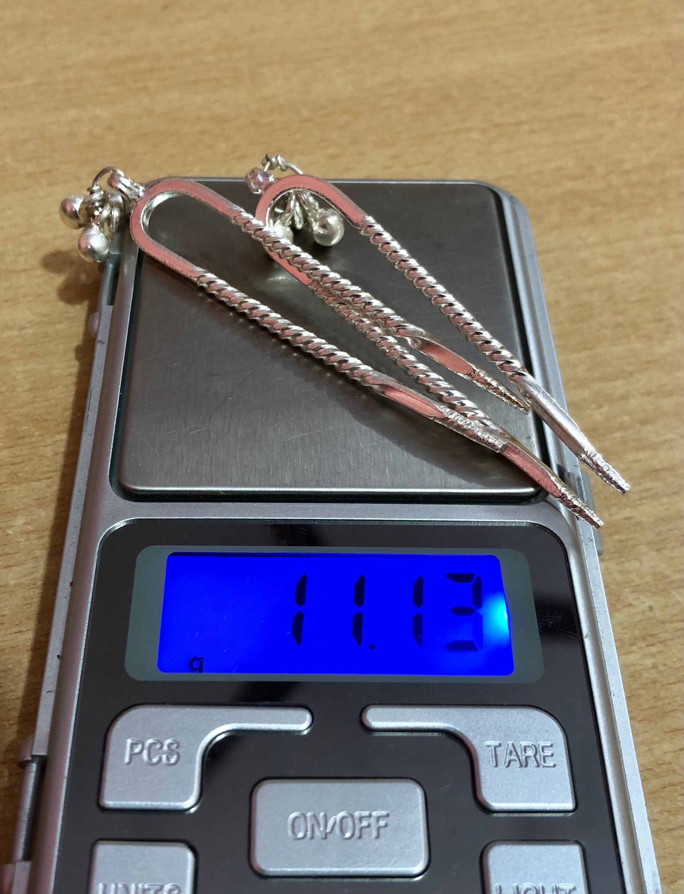 925 Silver 2 Pc Handmade Juda Pin Hair Bun Stick 11 Grams - Etsy