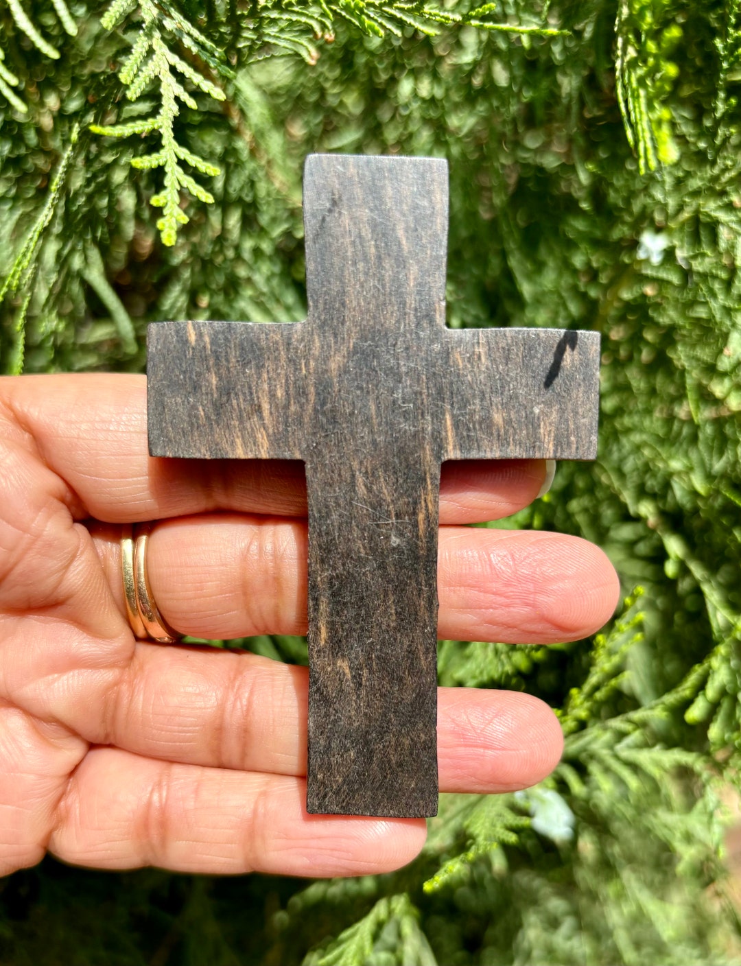 1 Pc Wood CROSS Pendant, Jesus Christ, Wooden Locket Handmade, 8 Cm ...