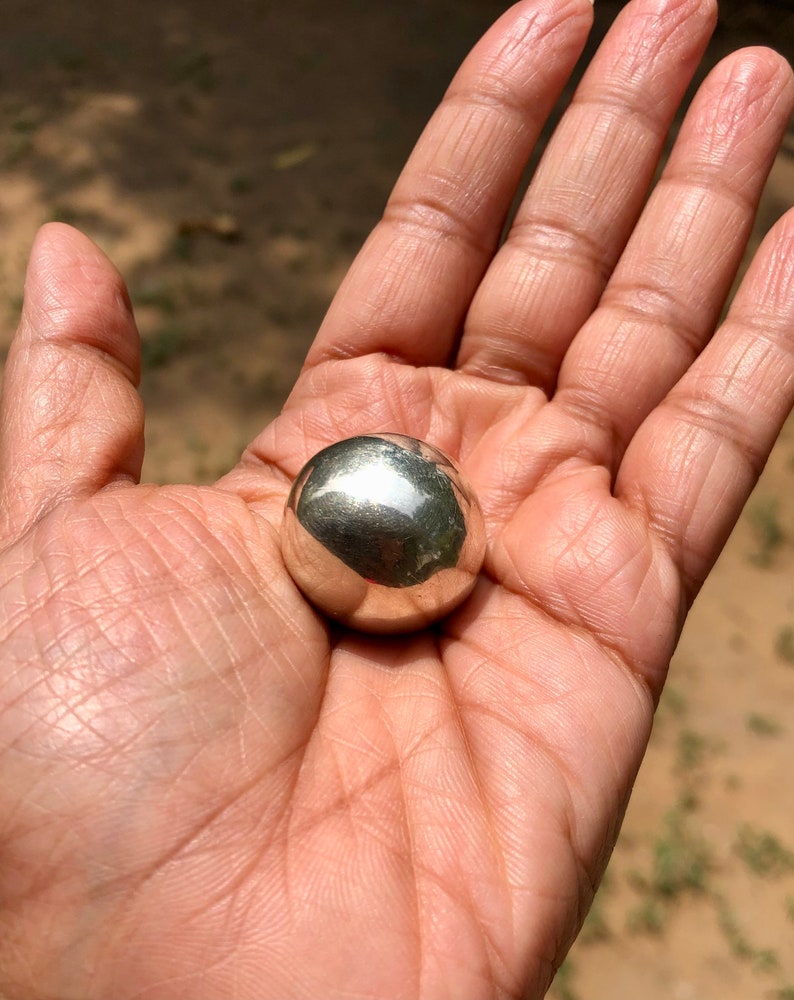999 Pure Silver Handmade Ball, Temple Pooja, 25mm (80 Gms) - Etsy
