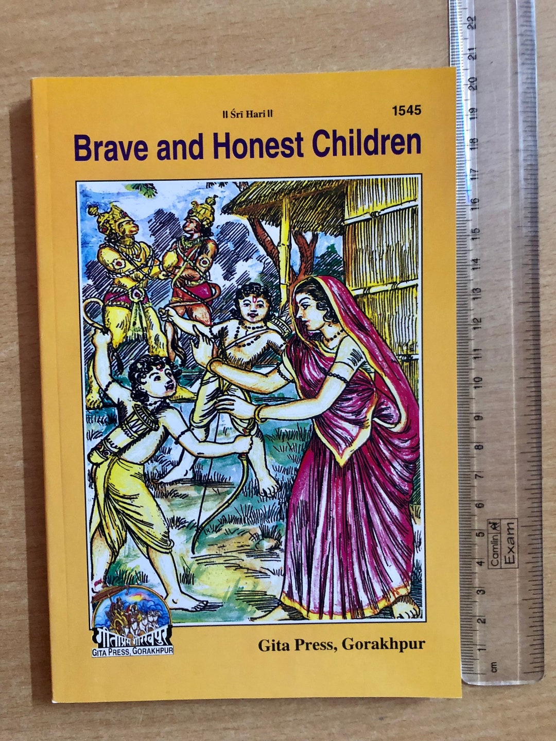 Religious Book Gita Press Brave and Honest Children, English Book Hindu ...