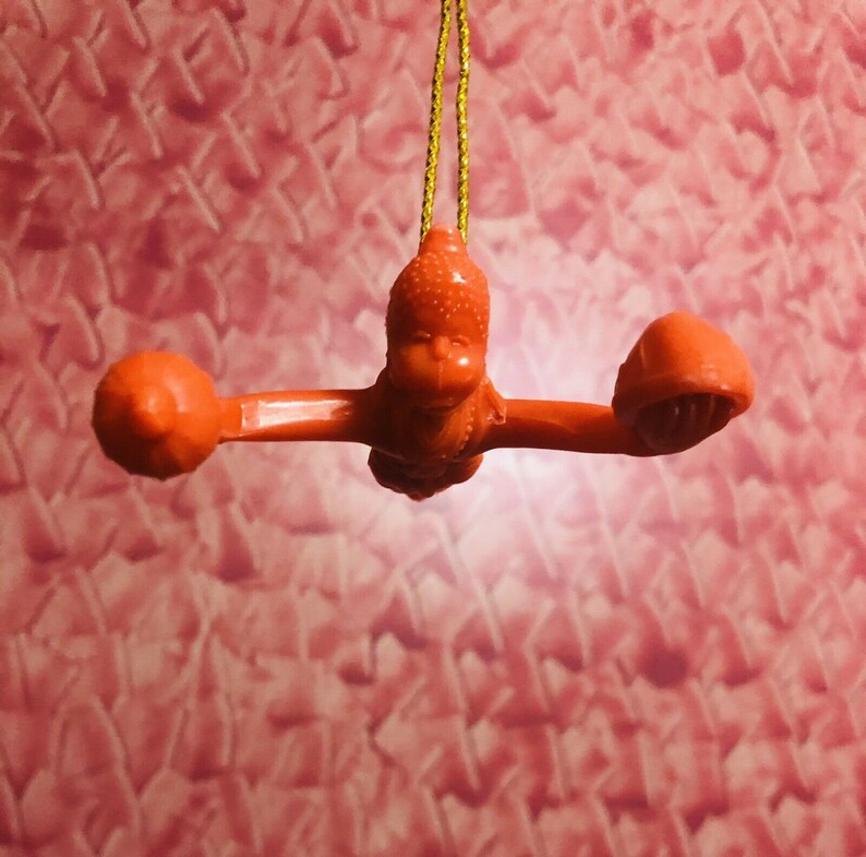 4.75 Inch Flying Hanuman Hindu God for Temple, Pooja, Hanging / Free ...