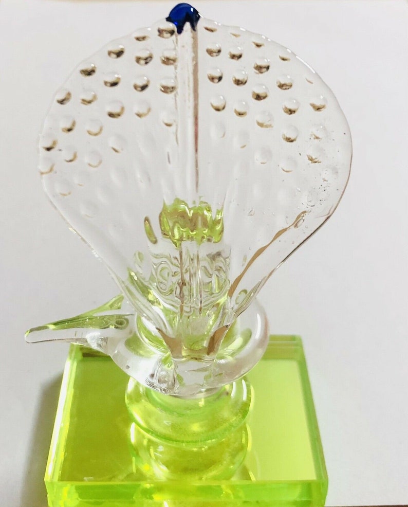 3.25 Inch Glass Shivling Hindu God Shiva Lingam With Snake - Etsy