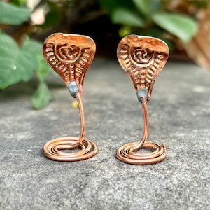 Copper Nag Nagin Naag Naagin Joda Snake Pair Kalsarp Dosh Shiva Puja ...