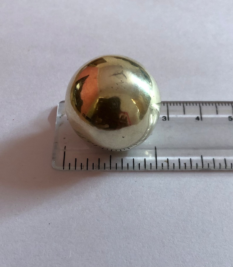999 Pure Silver Handmade Ball, Temple Pooja, 25mm (80 Gms) - Etsy