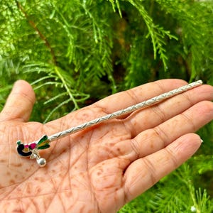 999 Silver Handmade Lord Krishna LADDU GOPAL Bansuri Flute, 13 Cm ...