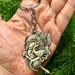 4 " Artisan Crafted Lord Krishna Peacock Flute Metal Key Ring, Key ...