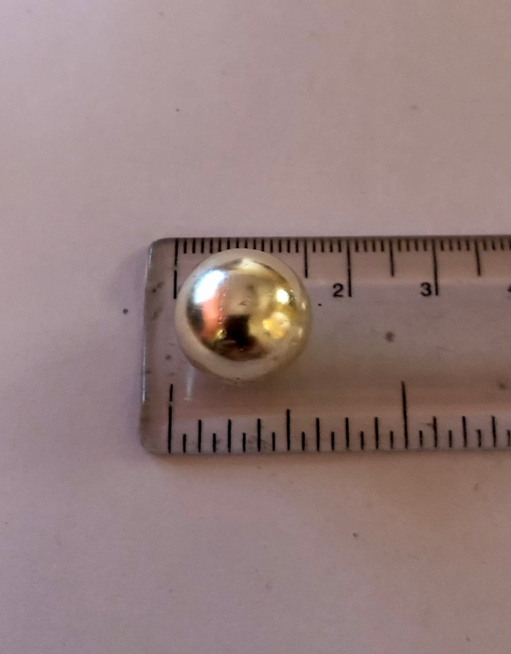 999 Pure Silver Handmade Solid Silver Ball Pendant , Round Ball ...