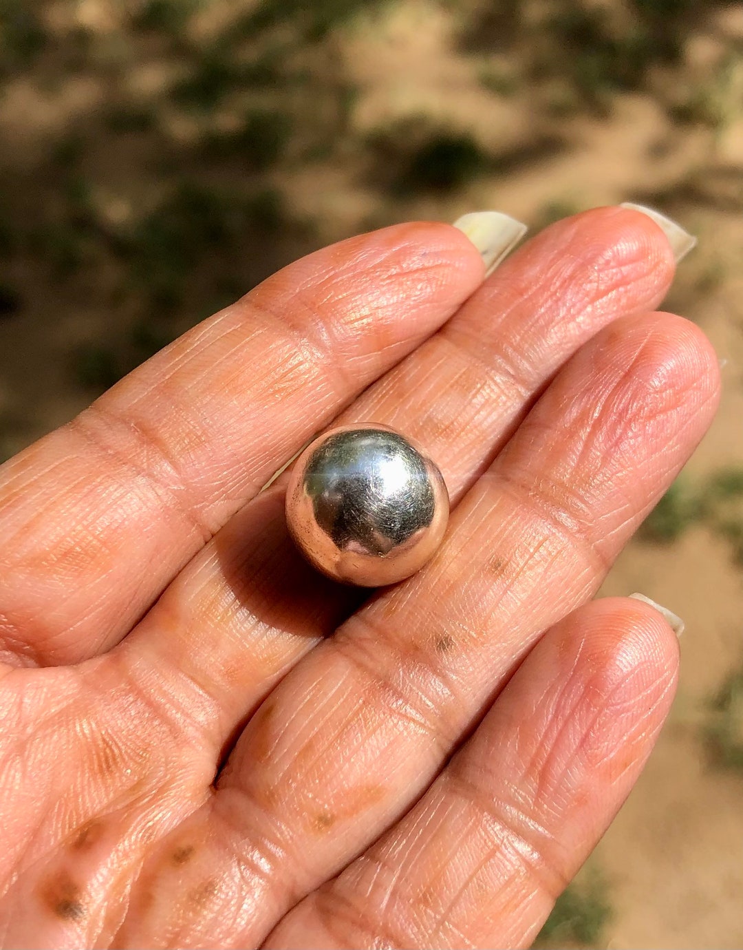 999 Pure Silver Handmade Silver Ball, Round Ball, Spherical Ball, Round ...