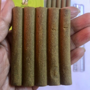 10 Wet Logs 90gm DHOOP Soft Moldable Indian MOGRA JASMINE Fragrance ...