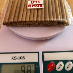 Indian BELPATRA BAEL Bael Patra Bilva Patra DHOOP Incense Sticks 45-50 ...